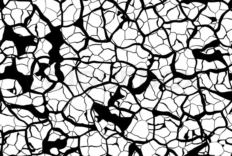 Cracked grunge pattern | Stock image | Colourbox