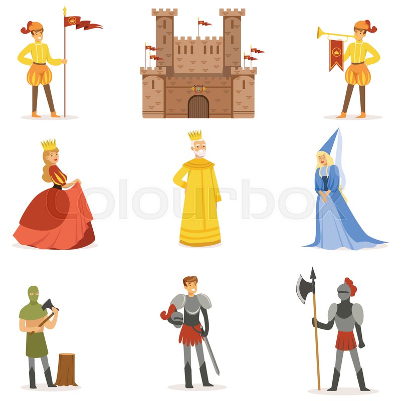 Medieval King Cartoon