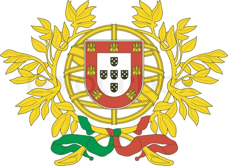Coat of arms of Portugal | Stock vector | Colourbox