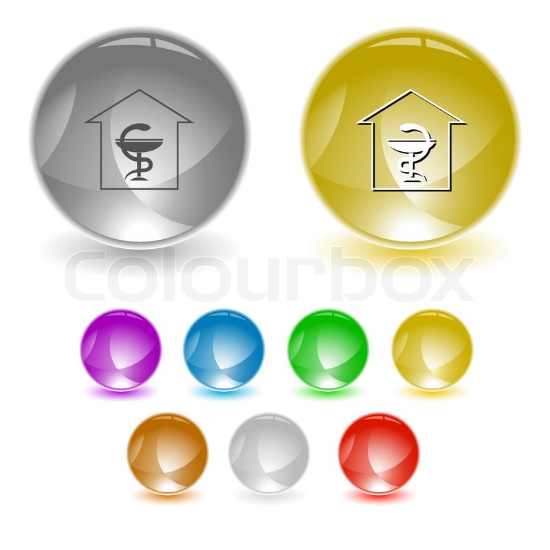 Apotheke Vector Interface-Element | Stock-Vektor | Colourbox