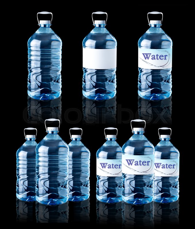 Big bottle of water with clean water ... | Stock image | Colourbox