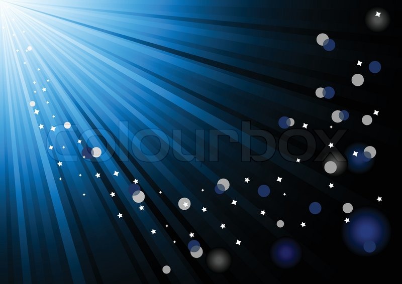 Vector blue background; clip-art | Stock vector | Colourbox