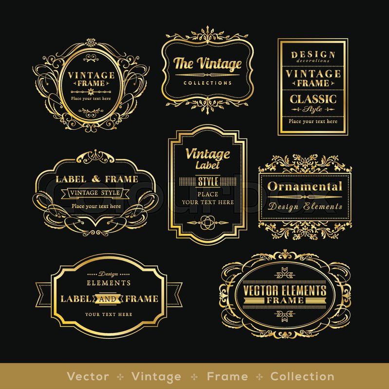 Vintage Logo Frame