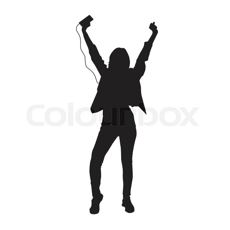 Female Victory Silhouette