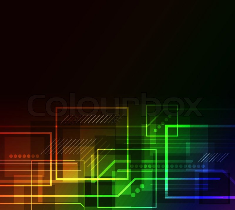 Stylized abstract background with ... | Stock vector | Colourbox