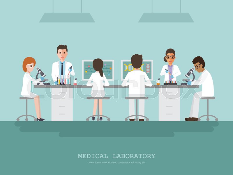 Medical Laboratory Clipart