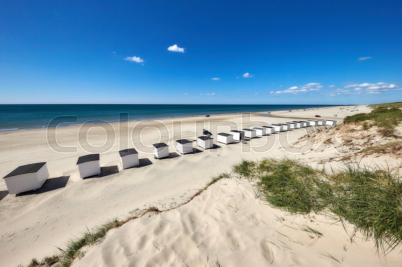 Blokhus Strandhuse | Stock image | Colourbox