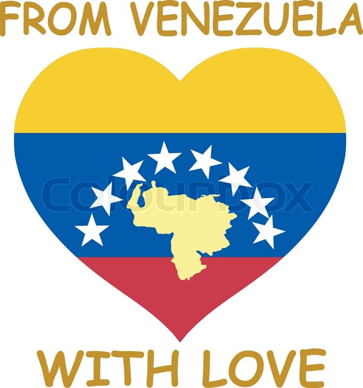 From Venezuela with love | Stock vector | Colourbox