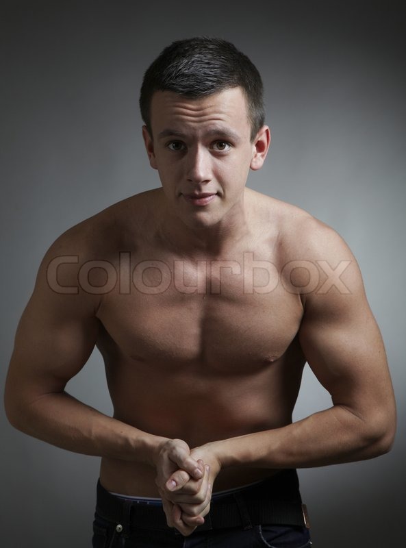 Young muscular man | Stock image | Colourbox