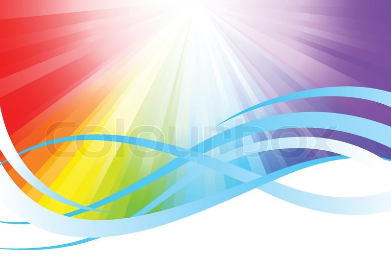 Vector colorful background; clip-art | Stock vector | Colourbox