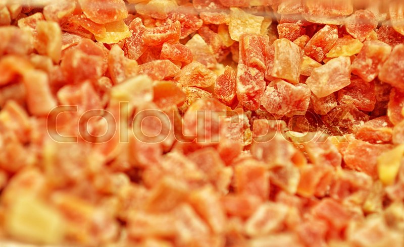 Square shape jelly candy flavor fruit, ... | Stock image | Colourbox