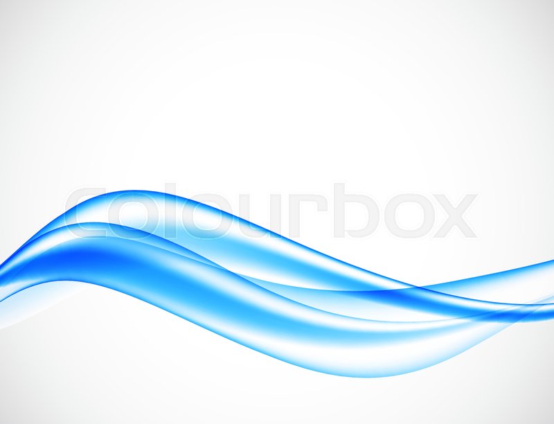 Abstract elegant aqua design ... | Stock vector | Colourbox