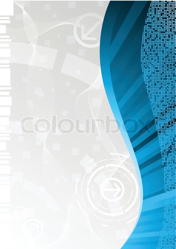 Vector tech background clip-art | Stock vector | Colourbox