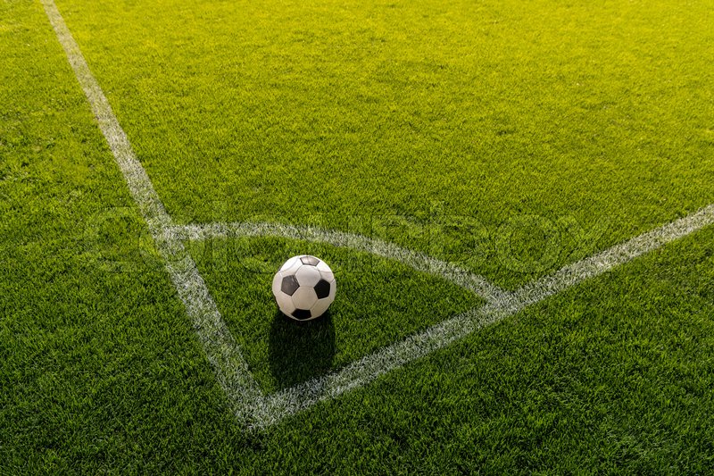 Soccer Corner Kick Field