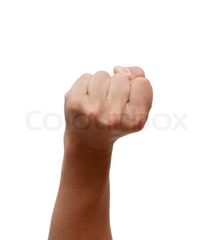 Hand fist | Stock image | Colourbox