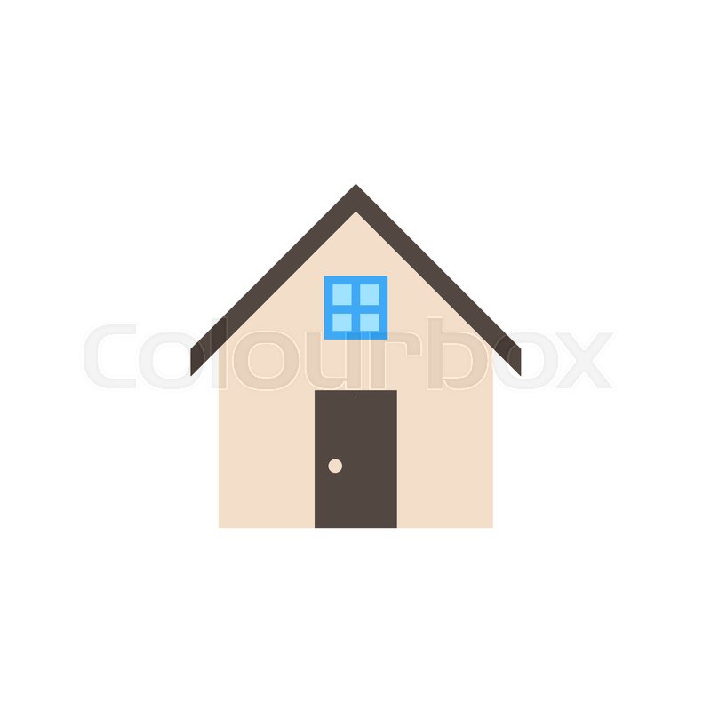 House solid icon, home and building ... | Stock-Vektor | Colourbox