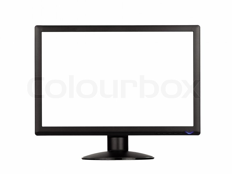 Professional widescreen monitor with ... | Stock image | Colourbox