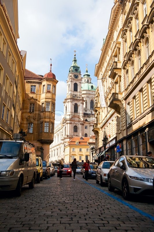 Old streets of Prague | Stock Photo | Colourbox