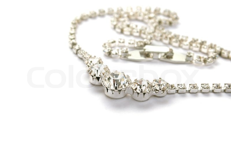 Hvide sten isoleret på hvid baggrund | Stock foto | Colourbox