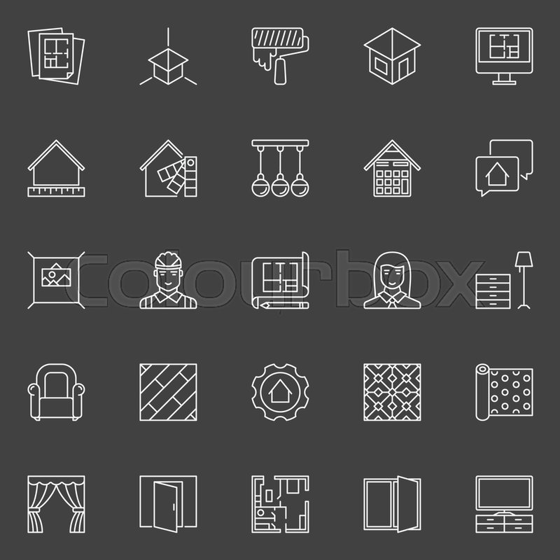 Interior Design Icons