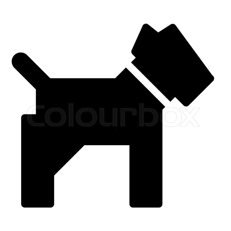 Black Dog Icon
