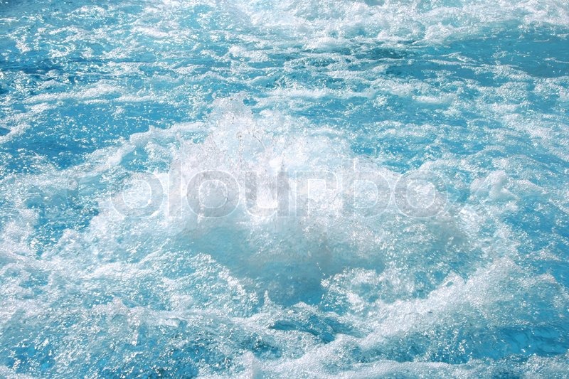 Blue beautiful water in the swimming ... | Stock Photo | Colourbox