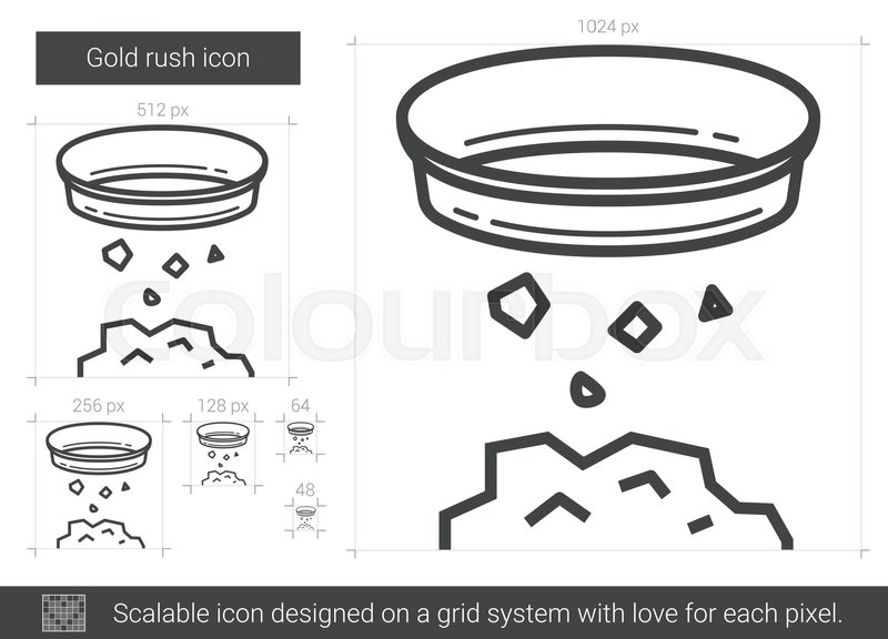 Gold Nugget Clip Art Black And White