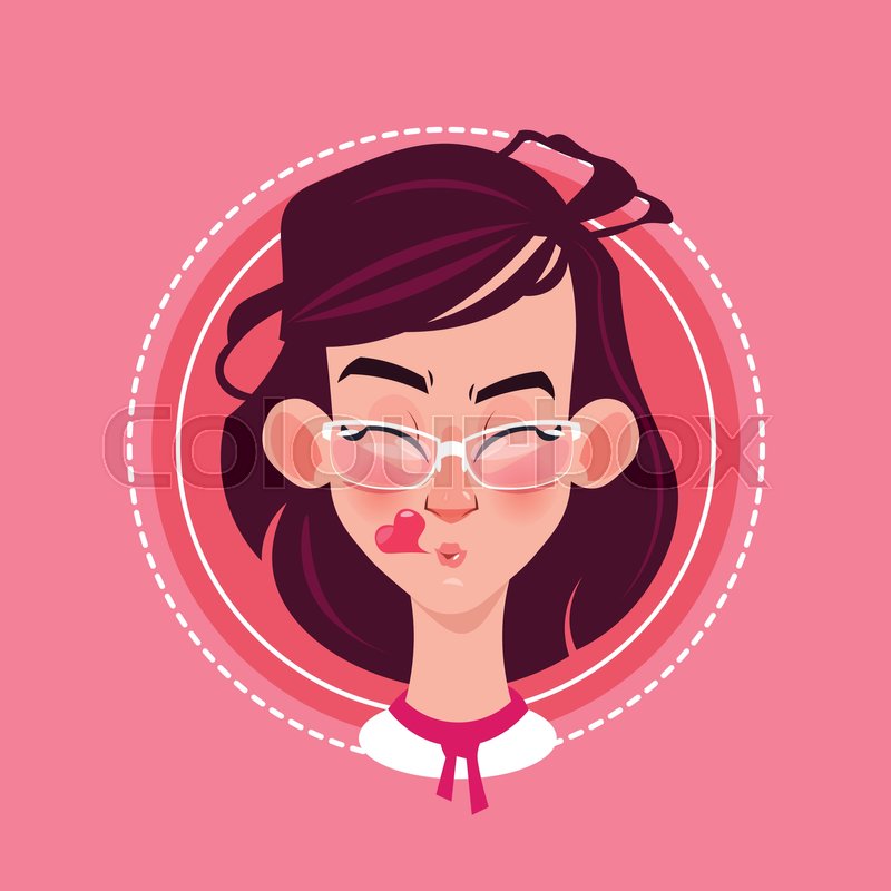 Cartoon Kissy Face