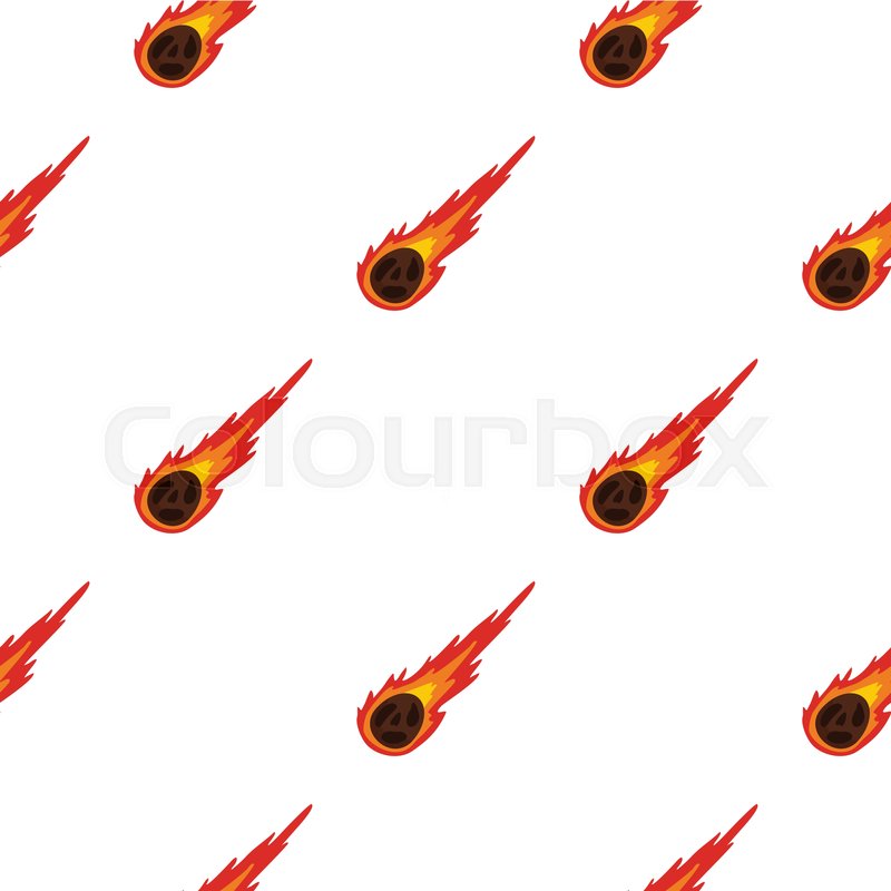 Meteorite pattern seamless for any ... | Stock vector | Colourbox