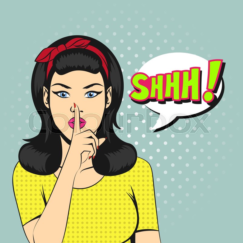 Top Secret Clipart Shh
