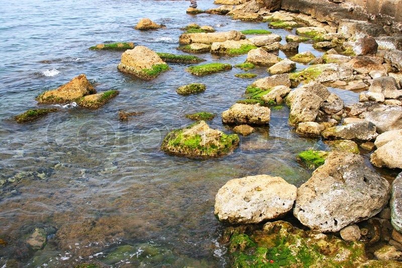 Mediterranean sea peaceful scene. | Stock image | Colourbox