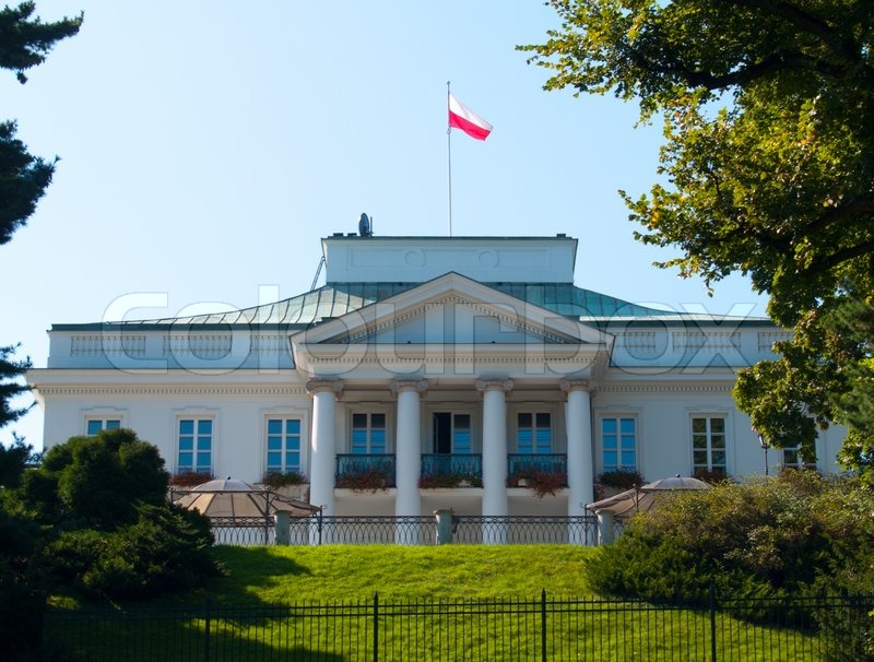 Polish president's residence | Stock image | Colourbox