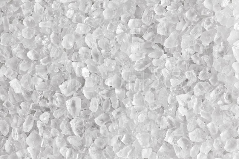Photo shot of white salt texture | Stock image | Colourbox
