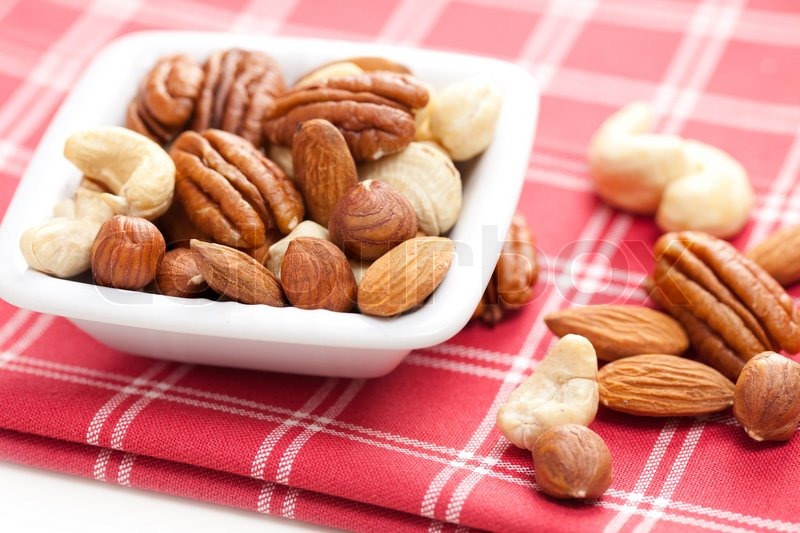 Photo shot of various nuts | Stock image | Colourbox