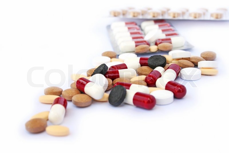 Medizinische Pillen und Tabletten ... | Stock Bild | Colourbox