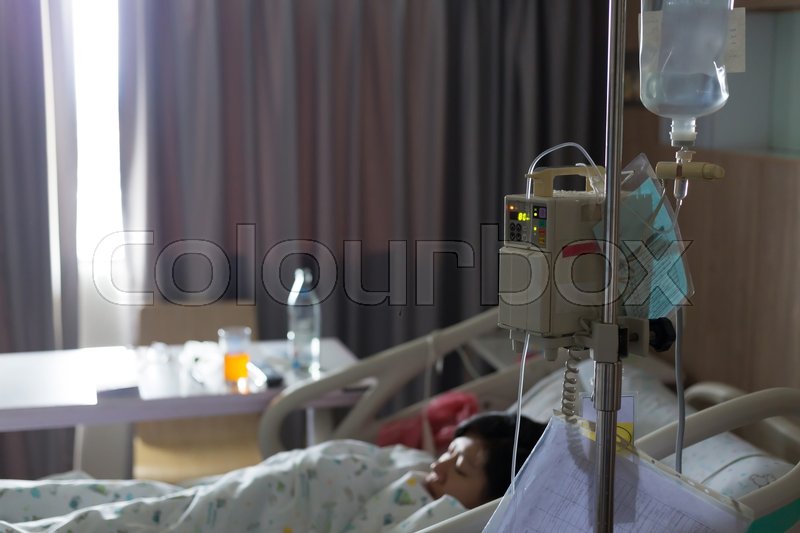 Infusion IV solution automatic machine ... | Stock image | Colourbox