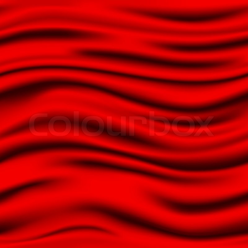 Seamless Red Silk Texture