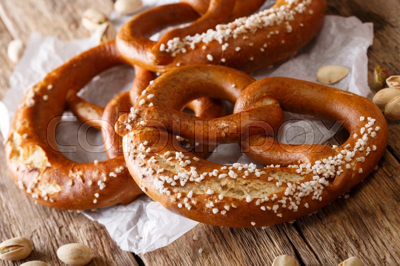 Traditional German Pretzel