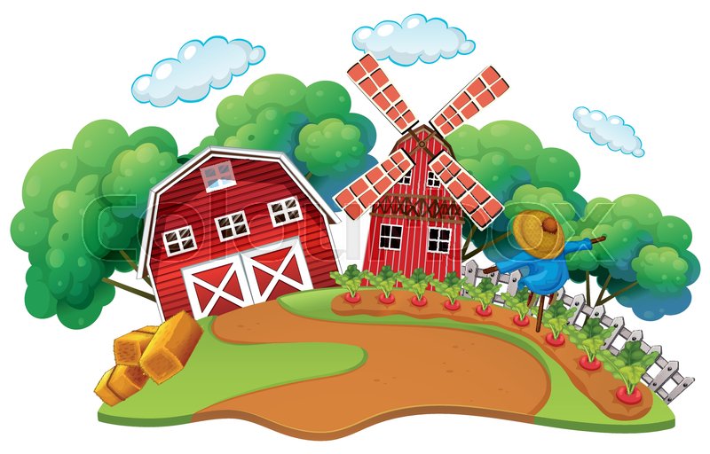 Clip Art Pictures Of Farms And Gardens