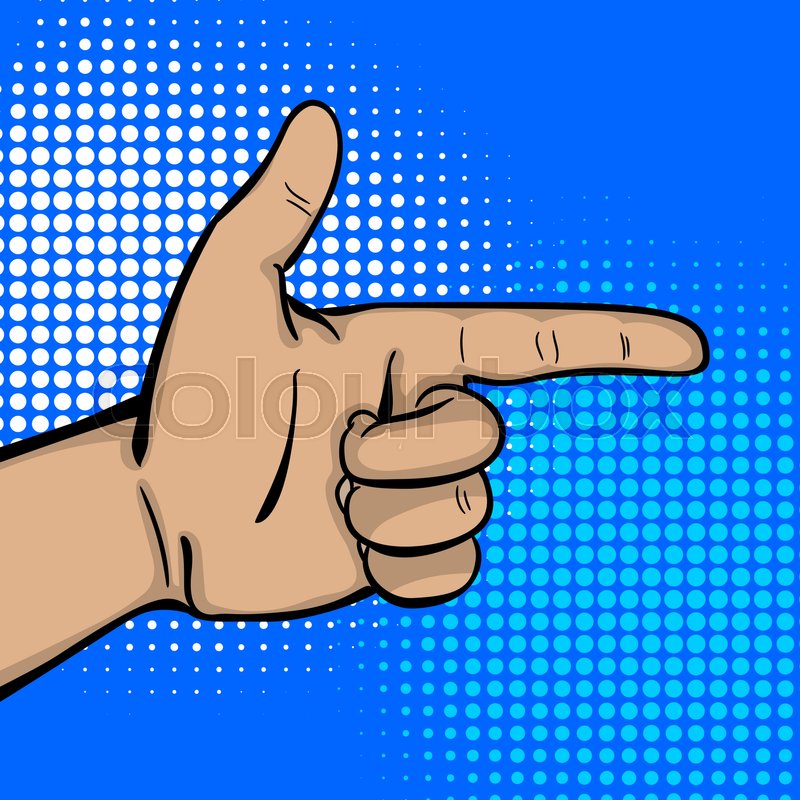 Hand Pointer Finger Clip Art