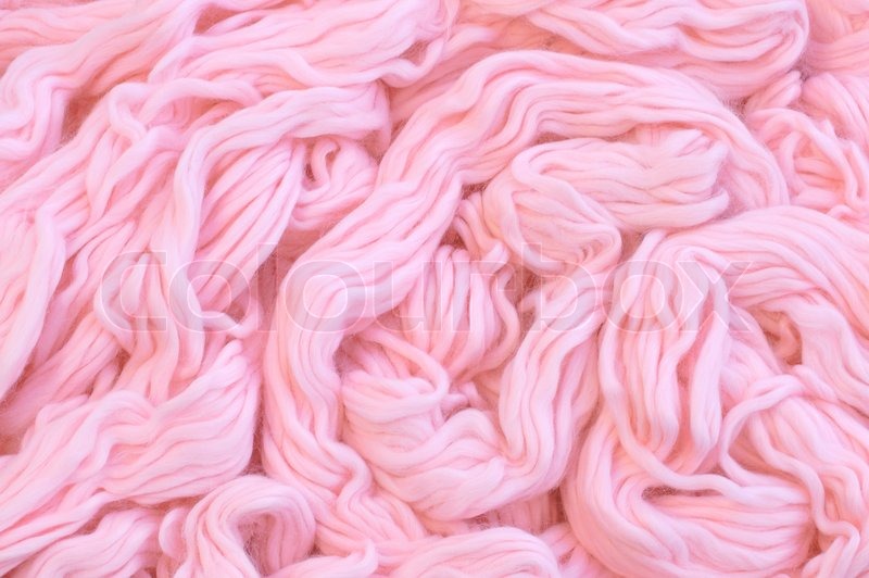 Detail der gefärbten Wolle - ... | Stock Bild | Colourbox