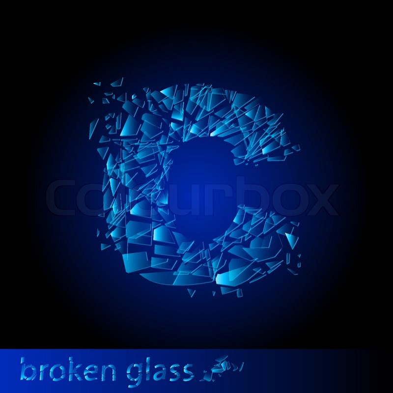 Illustration på sort baggrund | Stock vektor | Colourbox