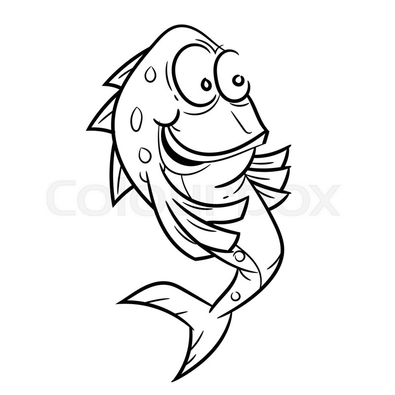 Smiling Fish Clipart