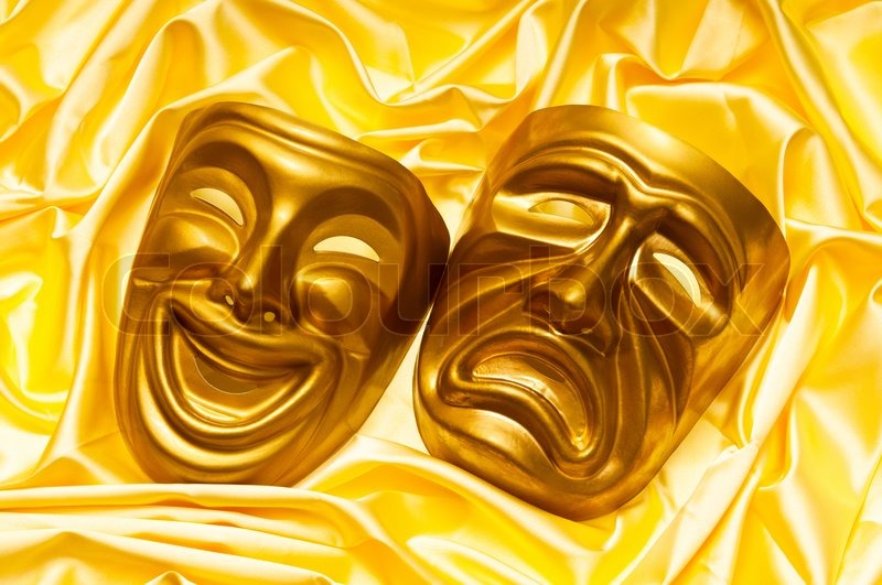 Masken mit dem Theater -Konzept | Stock Bild | Colourbox