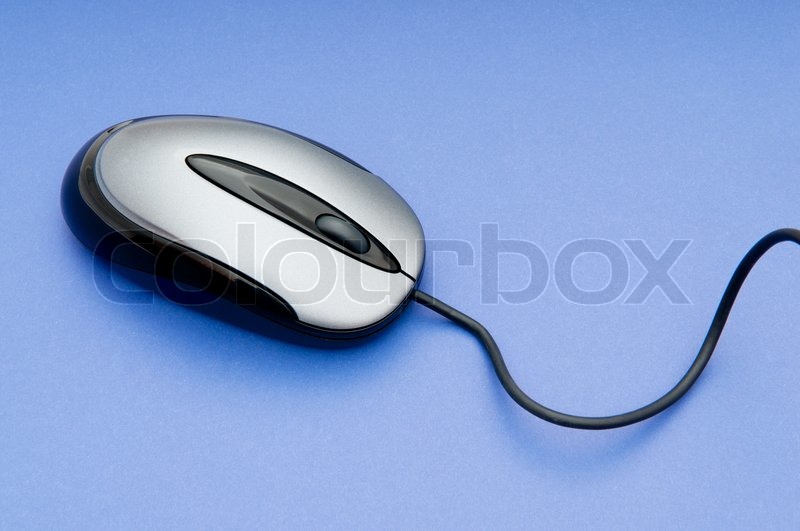 Computer mouse on the background - ... | Stock image | Colourbox