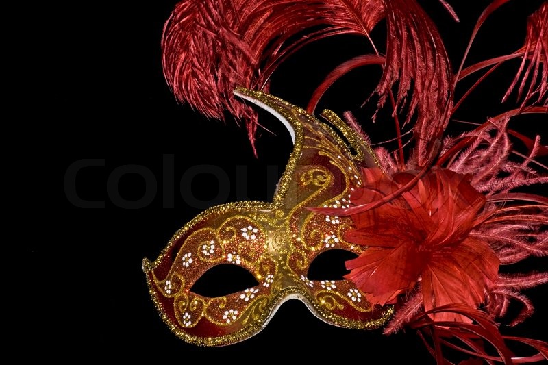 Red Gold Mask