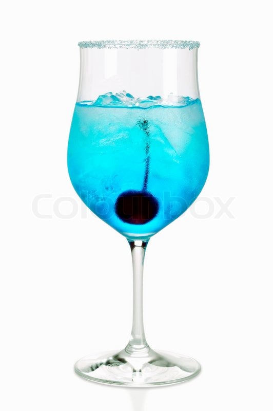 Blue Cosmopolitan Martini