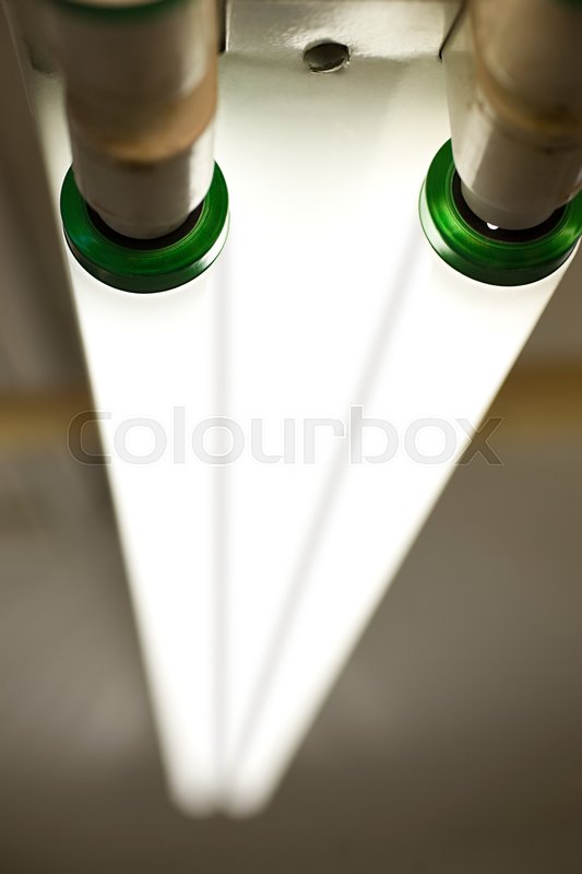 Fluorescent light | Stock image | Colourbox