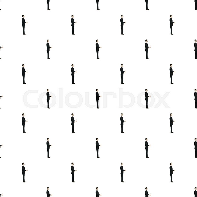 Pattern seamless repeat in cartoon ... | Stock vector | Colourbox