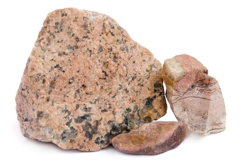 Red Granite Rock